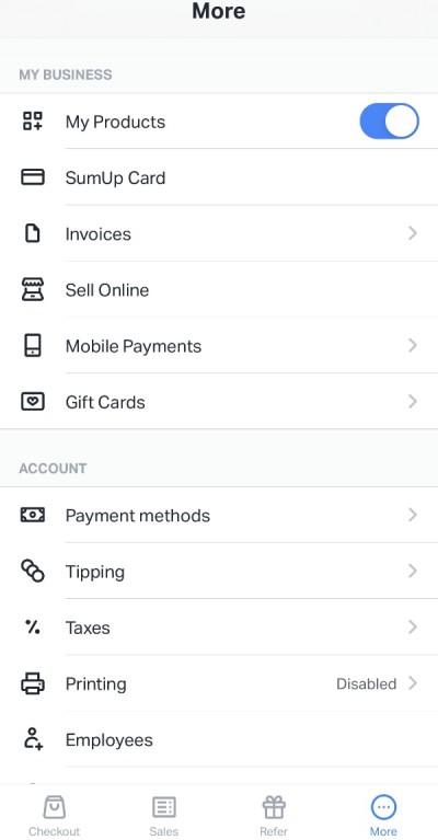SumUp Online Store review: extremely simple ecommerce