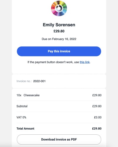 SumUp Invoices review: surprisingly complete, free system