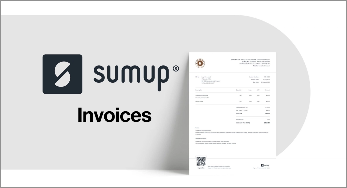 SumUp Invoices review: surprisingly complete, free system
