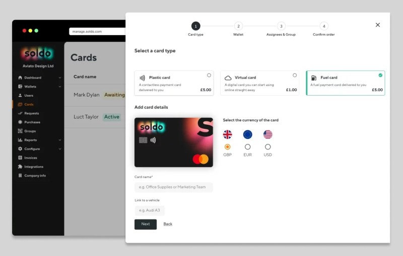 Soldo UK review: clever expense cards with lots of controls