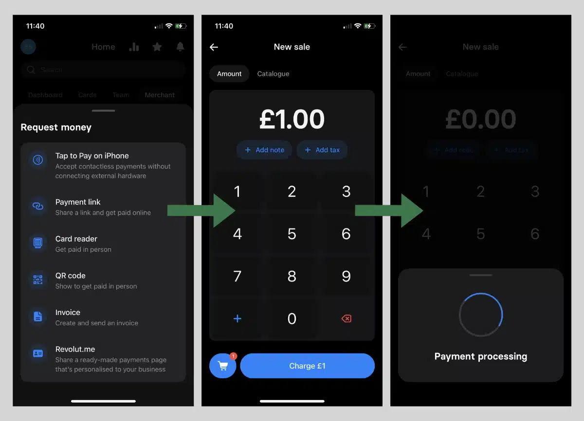 How to accept 'tap on phone' contactless payments: UK options