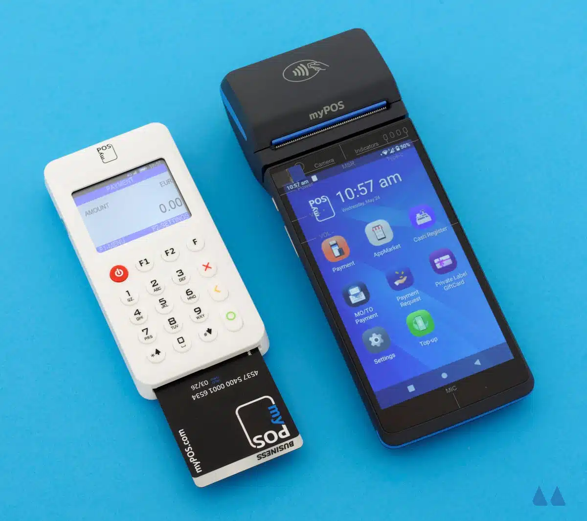 SumUp vs myPOS: easy card machines, different systems