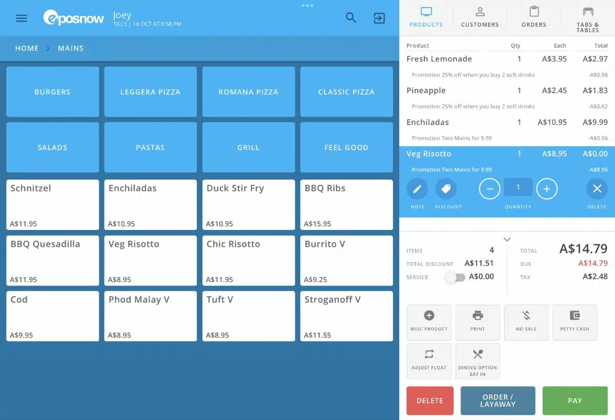 Best POS systems for restaurants and cafes in Australia (2024)